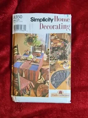 Simplicity | Other | Simplicity Uncut Home Decorating Sewing Pattern ...
